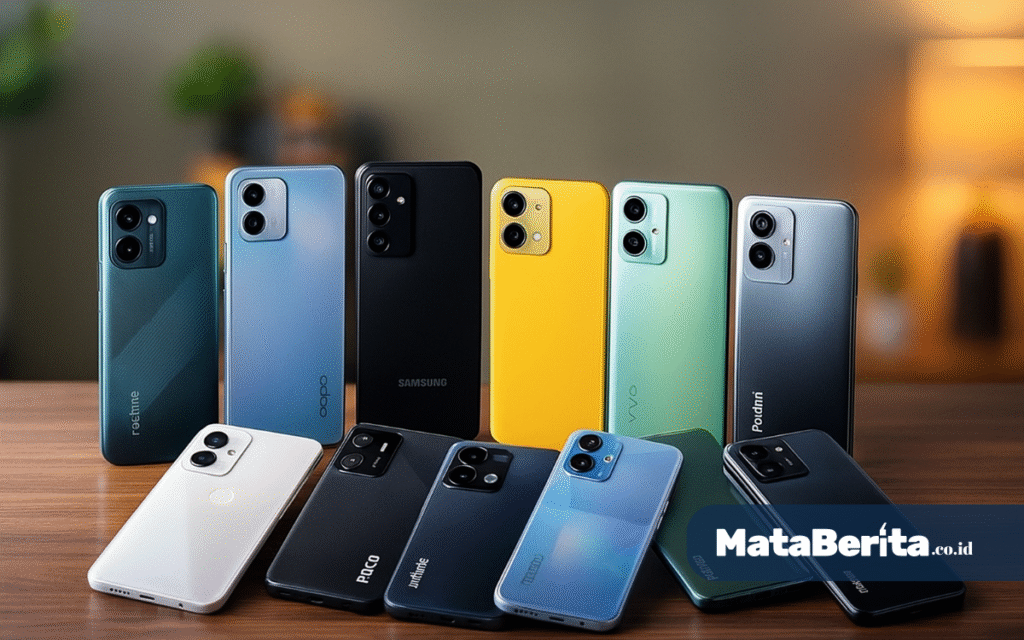 10 Rekomendasi HP Harga 1 Jutaan Spek Bagus RAM Besar Berbagai Merek ...